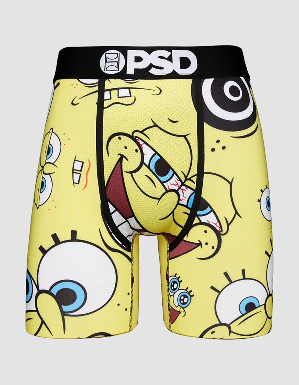 PSD Spongebob Faces Mens Boxer Briefs - MULTI | Tillys