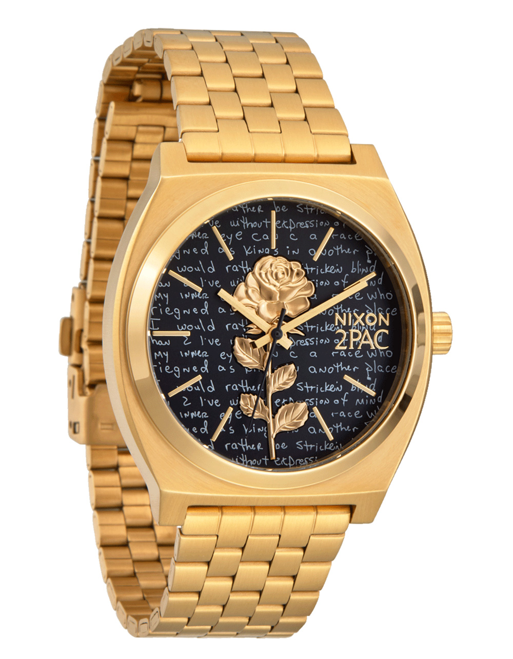 NIXON x 2PAC Time Teller Watch - GOLD | Tillys