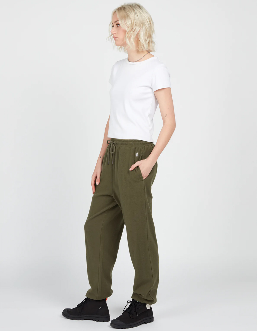 VOLCOM Truly Stoked Womens Pants - ARMY | Tillys