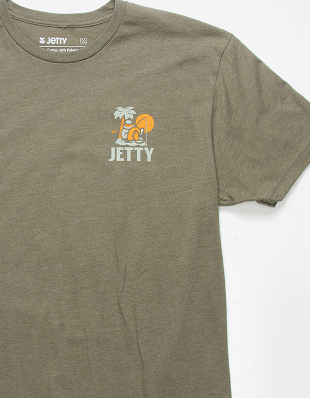 JETTY Stranded Mens Tee - MILITARY | Tillys