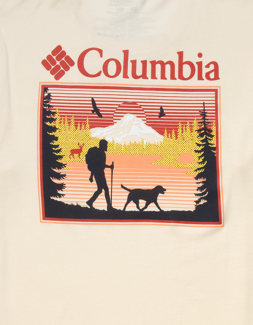 COLUMBIA Trailblazer Mens Tee - CREAM | Tillys