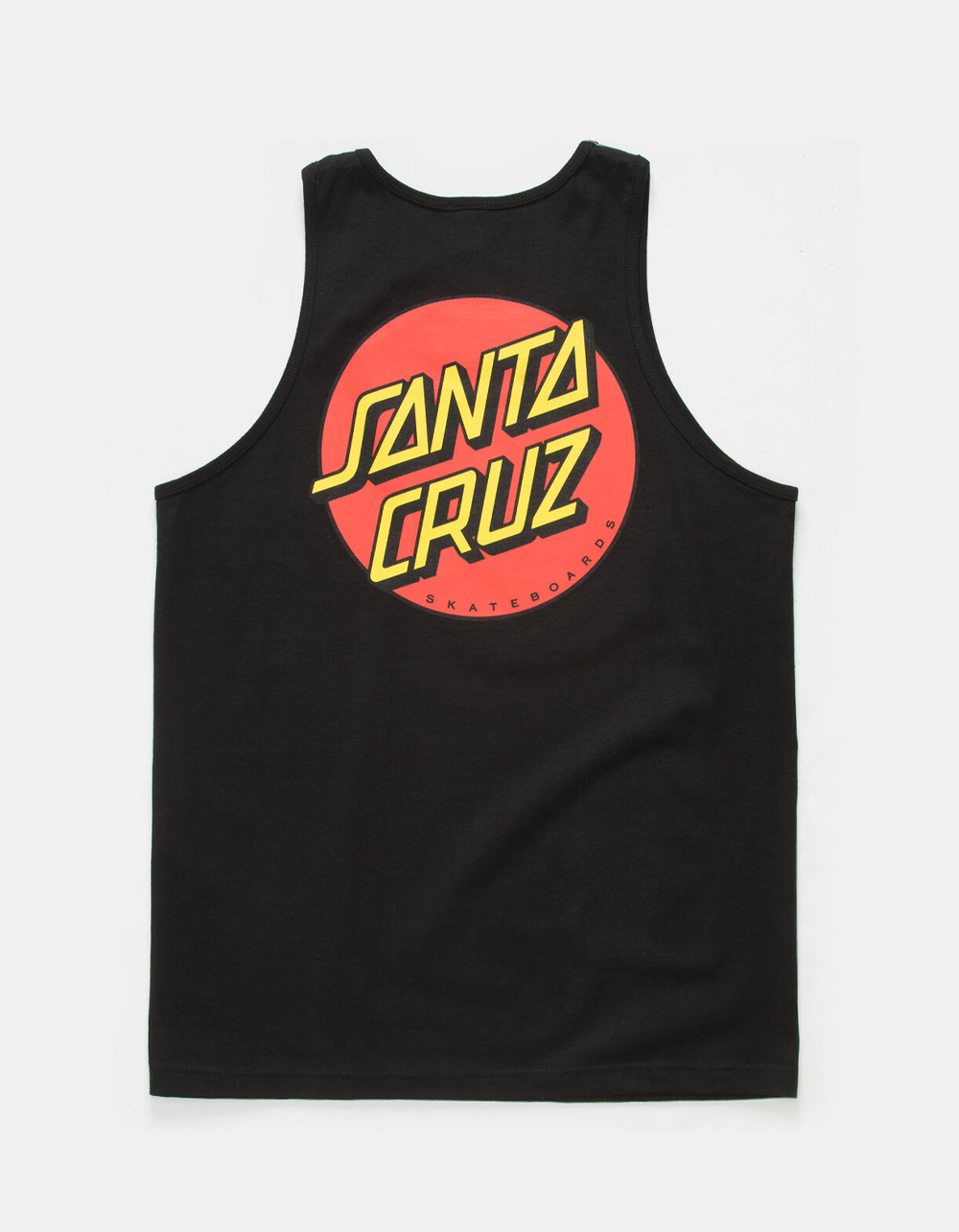 SANTA CRUZ Classic Dot Mens Black Tank - BLACK | Tillys