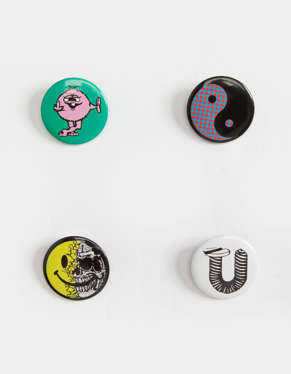 ENDLESS BUMMER 4 Pack Attitude Pins - MULTI | Tillys