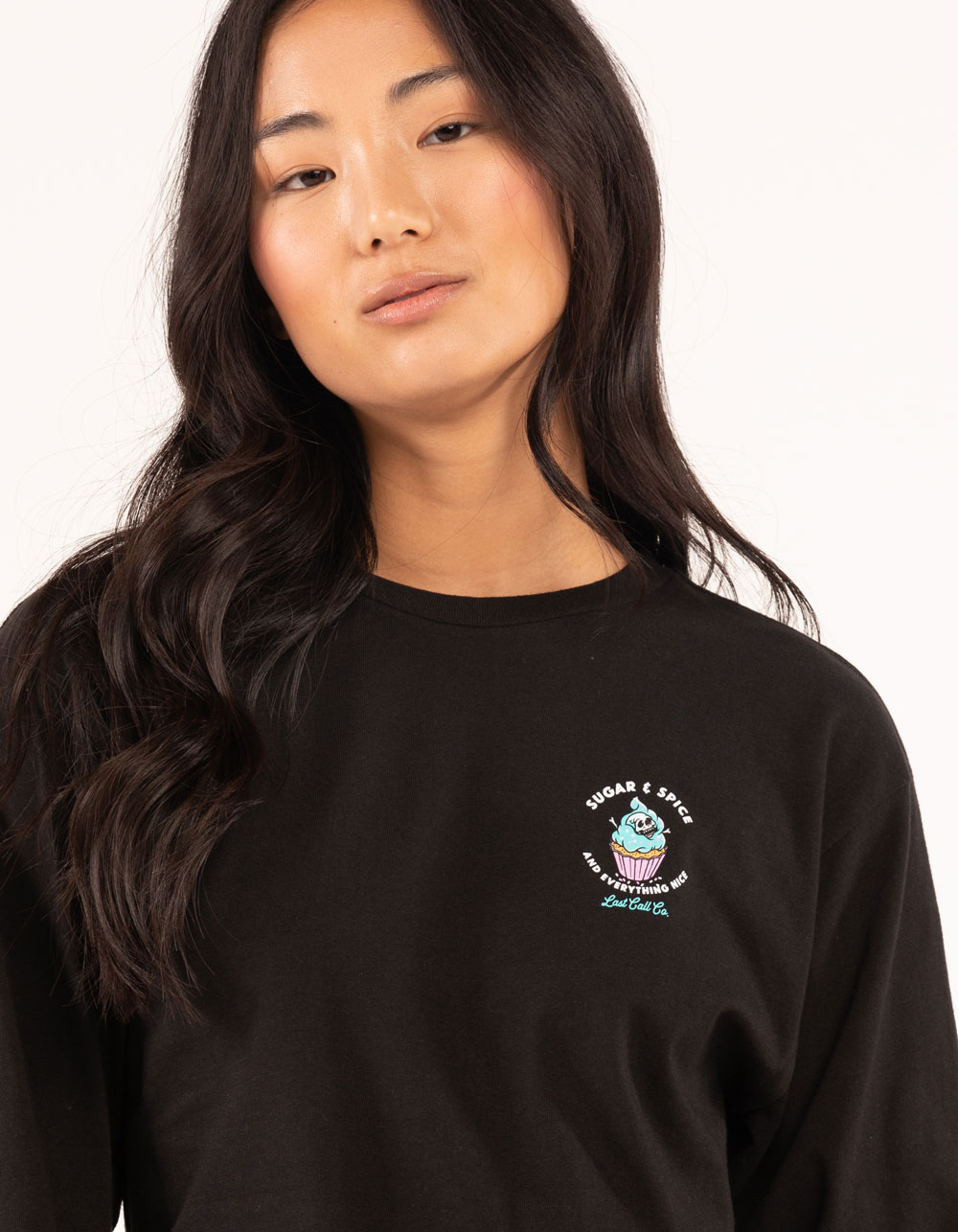 LAST CALL CO. Sugar & Spice Womens Tee - BLACK | Tillys