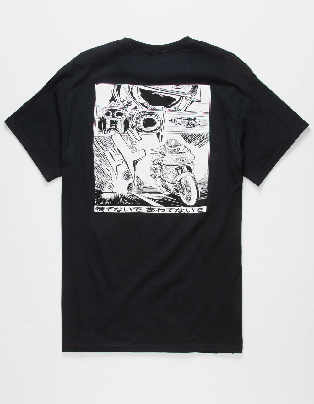 ELDON Don't Panic OG Mens Tee - BLACK | Tillys