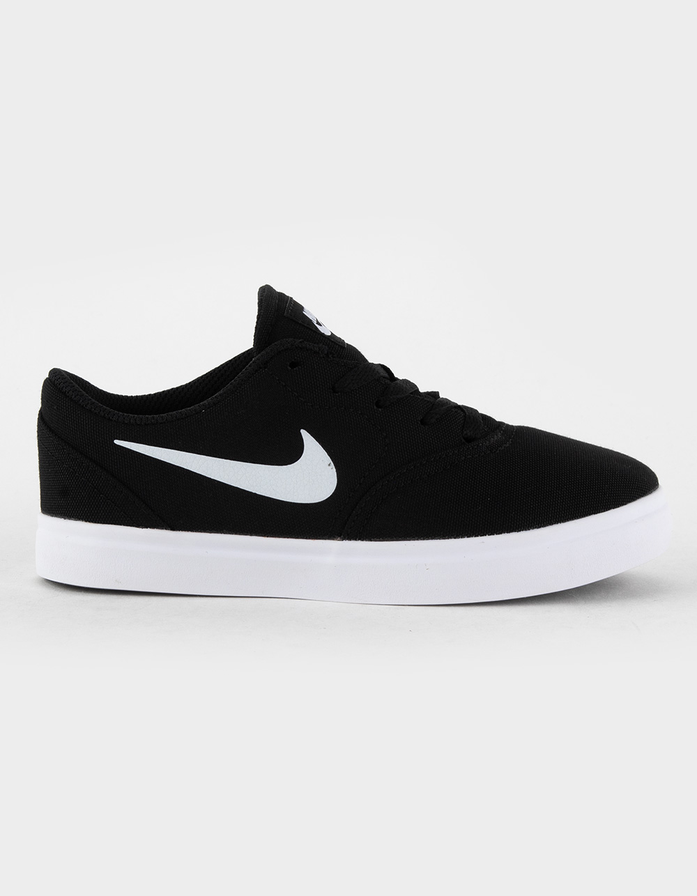 NIKE SB Check Canvas Little Kids Shoes - BLK/WHT | Tillys