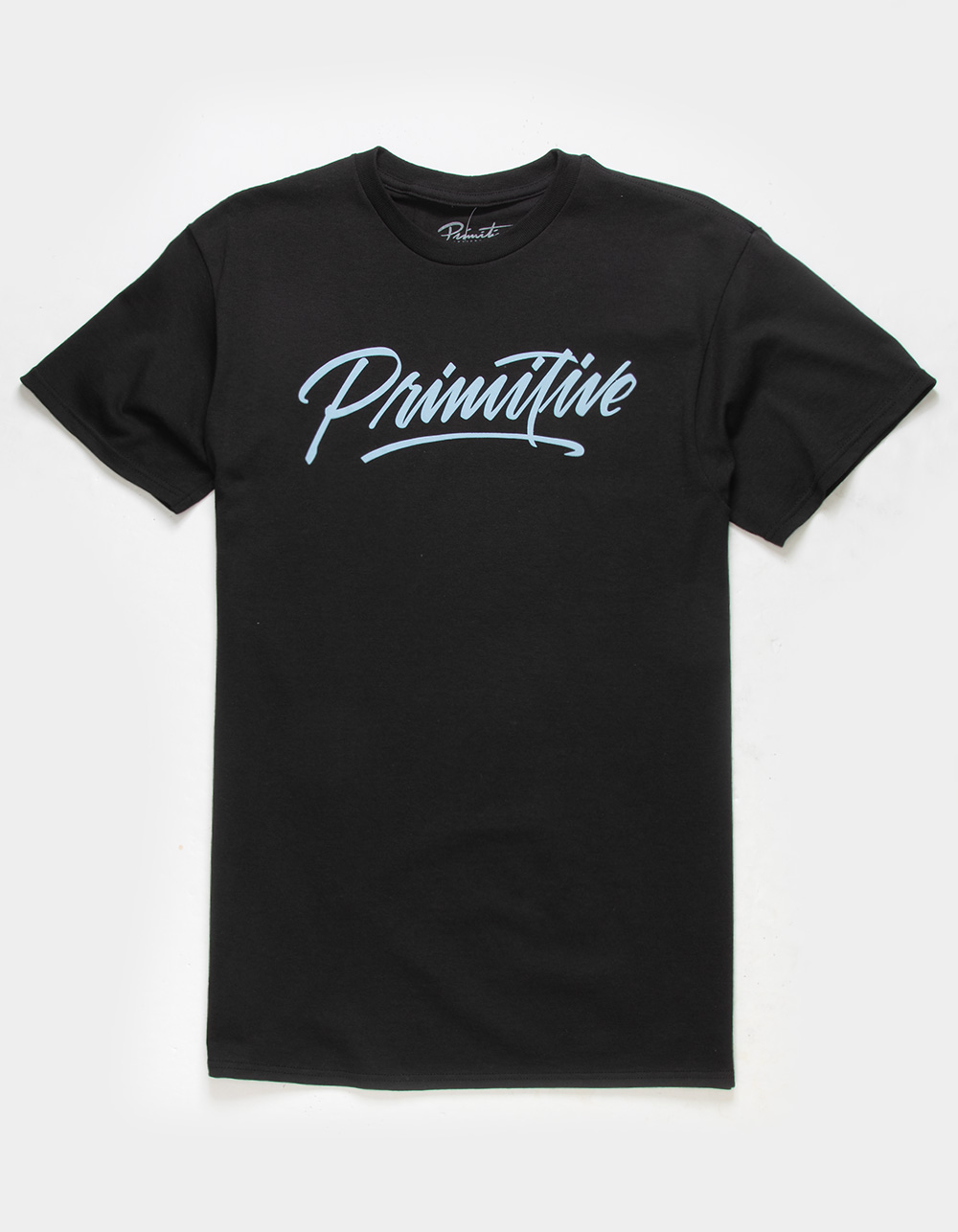 PRIMITIVE Pablo Script Mens Tee - BLK/BLUE | Tillys