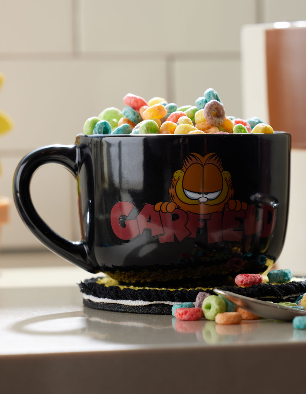 GARFIELD Perfect Ceramic Soup Mug - BLACK | Tillys