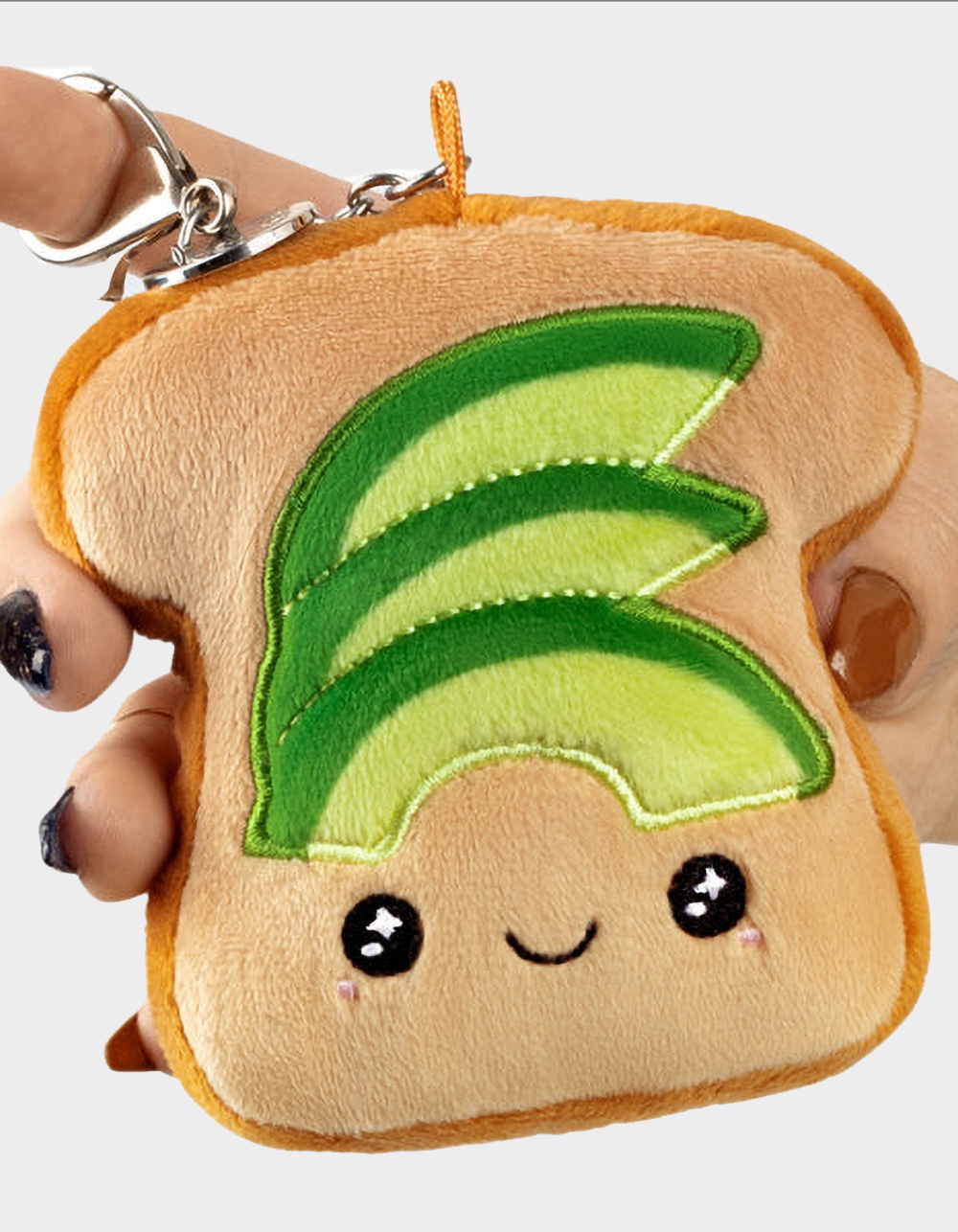 SQUISHABLE Avocado Toast 3" Plush Micro Keychain - TOAST | Tillys