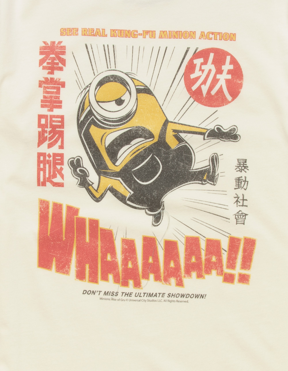 RIOT SOCIETY Minions Waaa Mens Tee - CREAM | Tillys