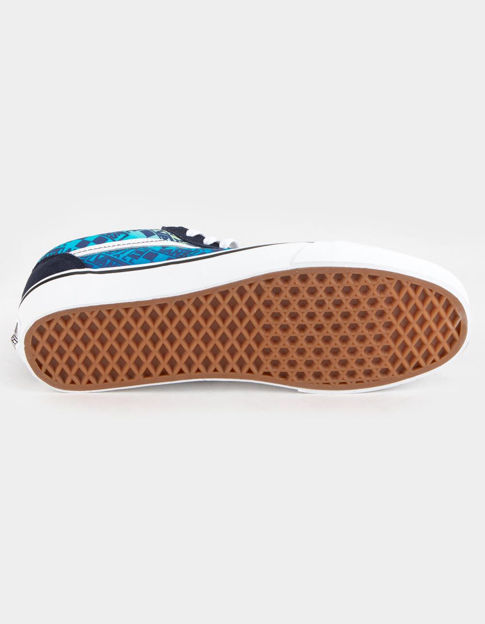VANS Logo Flame Old Skool Mens Shoes - BLUE COMBO | Tillys