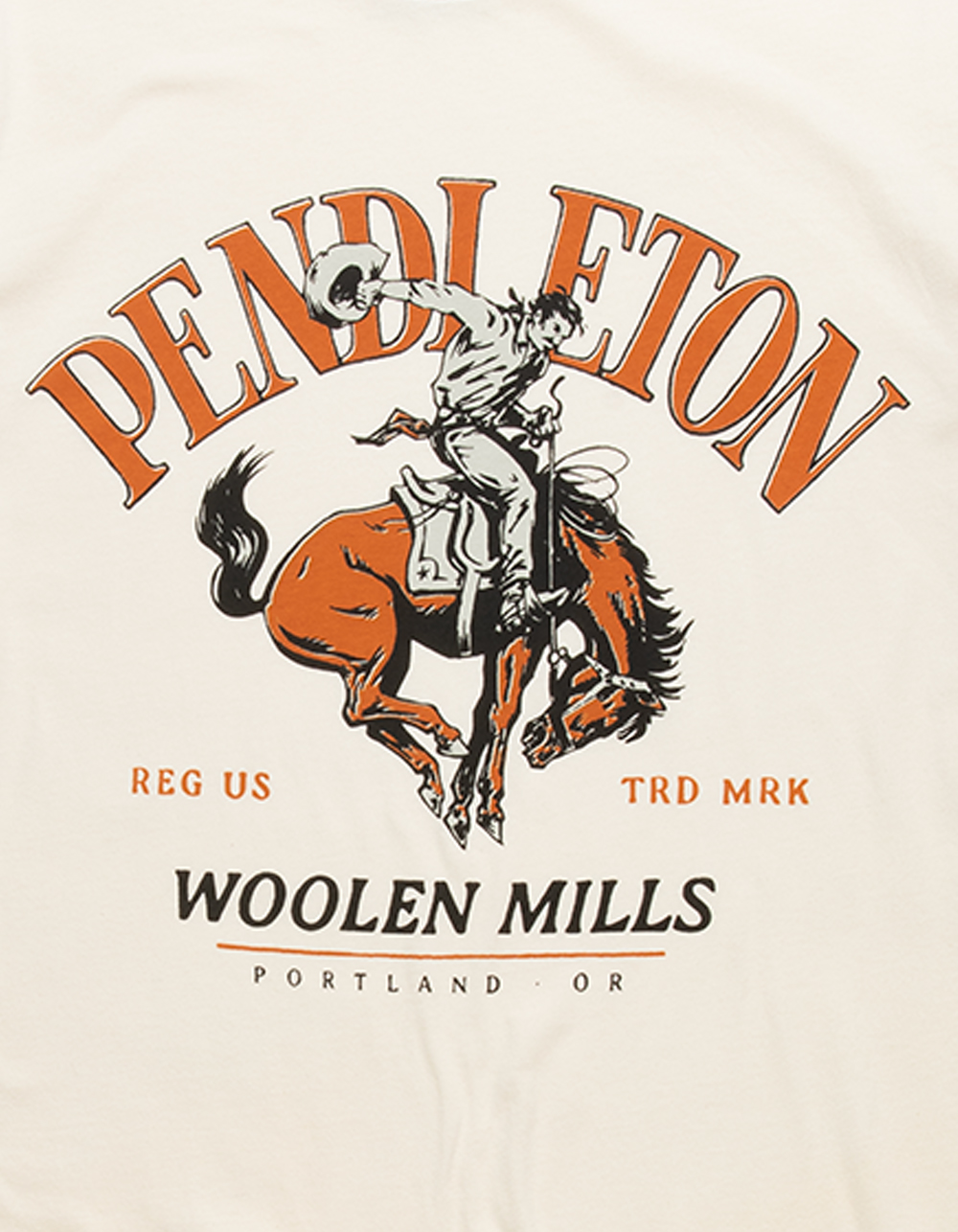 Pendleton Bucking Horse Logo New Saddle Bronc Leader Sage Newman