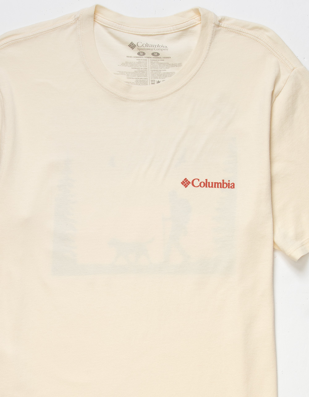 COLUMBIA Trailblazer Mens Tee - CREAM | Tillys