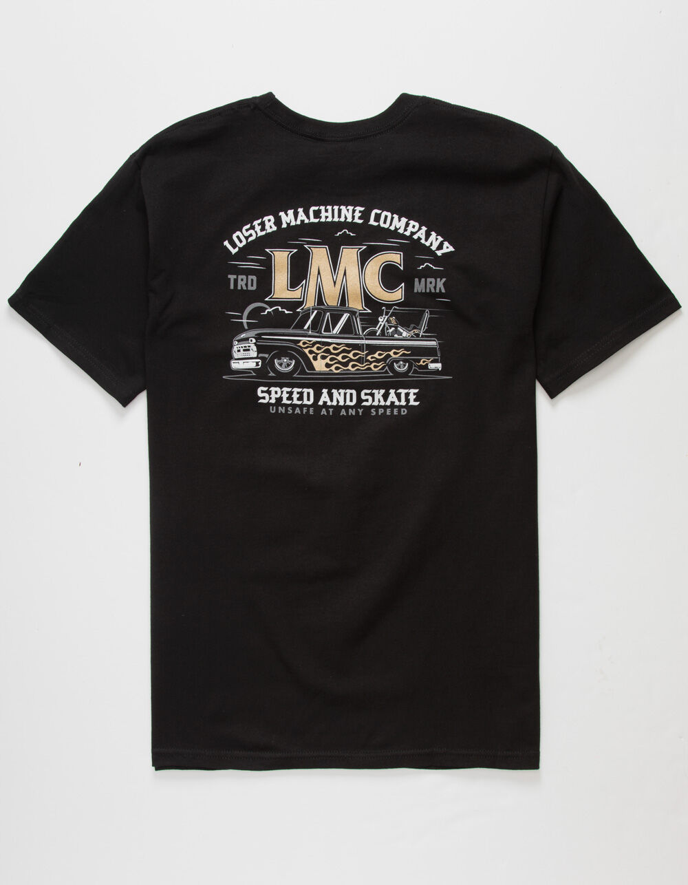 LOSER MACHINE Kustom Mens T-Shirt - BLACK | Tillys