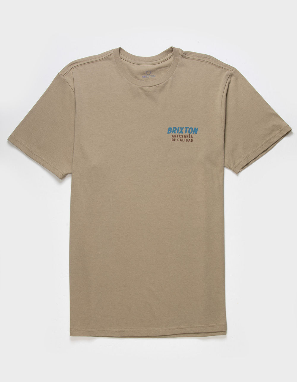 BRIXTON Harvester Tailored Mens Tee - OATMEAL | Tillys