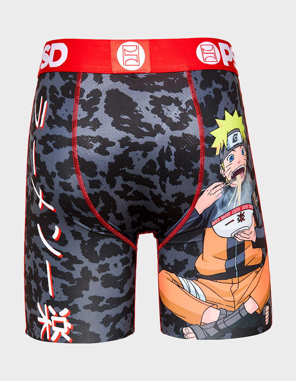 PSD Naruto Usu Air Time Mens Boxer Briefs - BLACK COMBO | Tillys