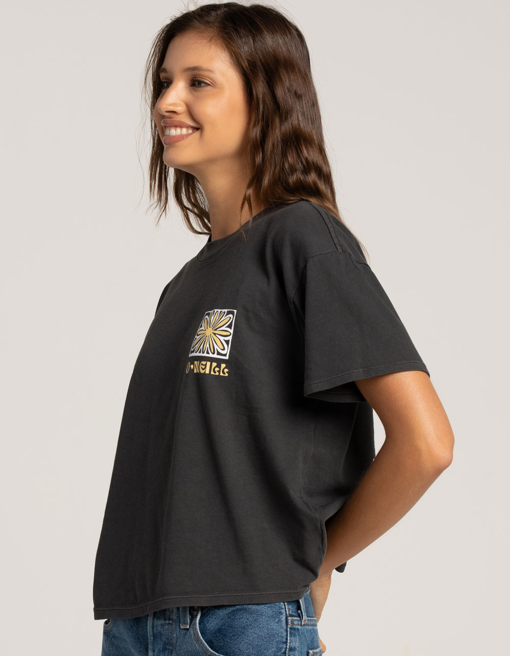 O'NEILL Escape Womens Skimmer Tee - OFF-BLACK | Tillys