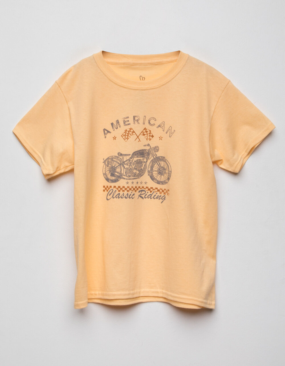 FULL TILT American Moto Girls Tee - YELLOW | Tillys
