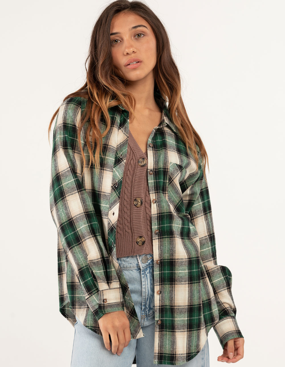 LIFE Womens Flannel - HUNTER | Tillys