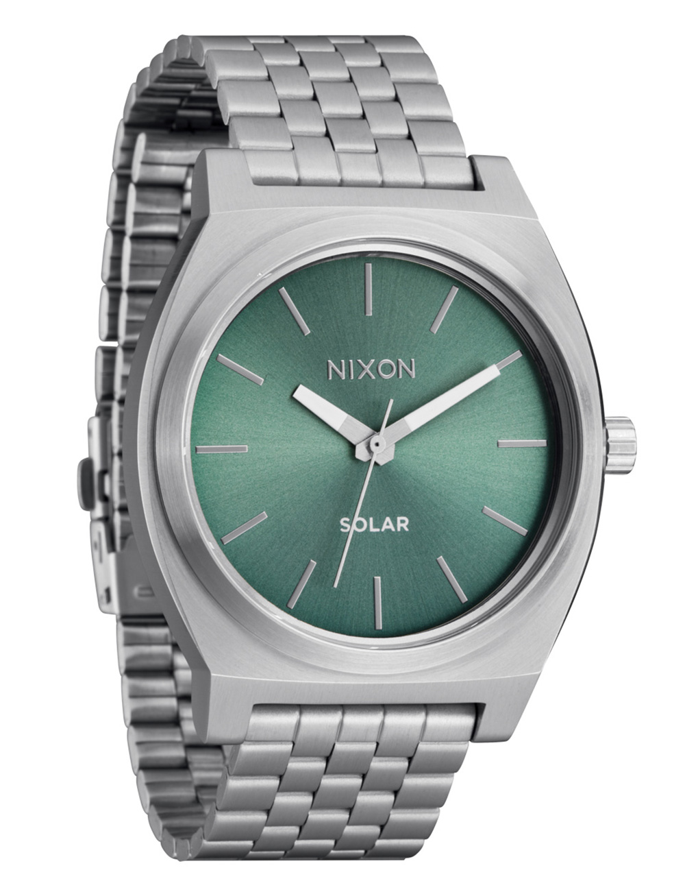 NIXON Time Teller Solar Watch - SILVER | Tillys