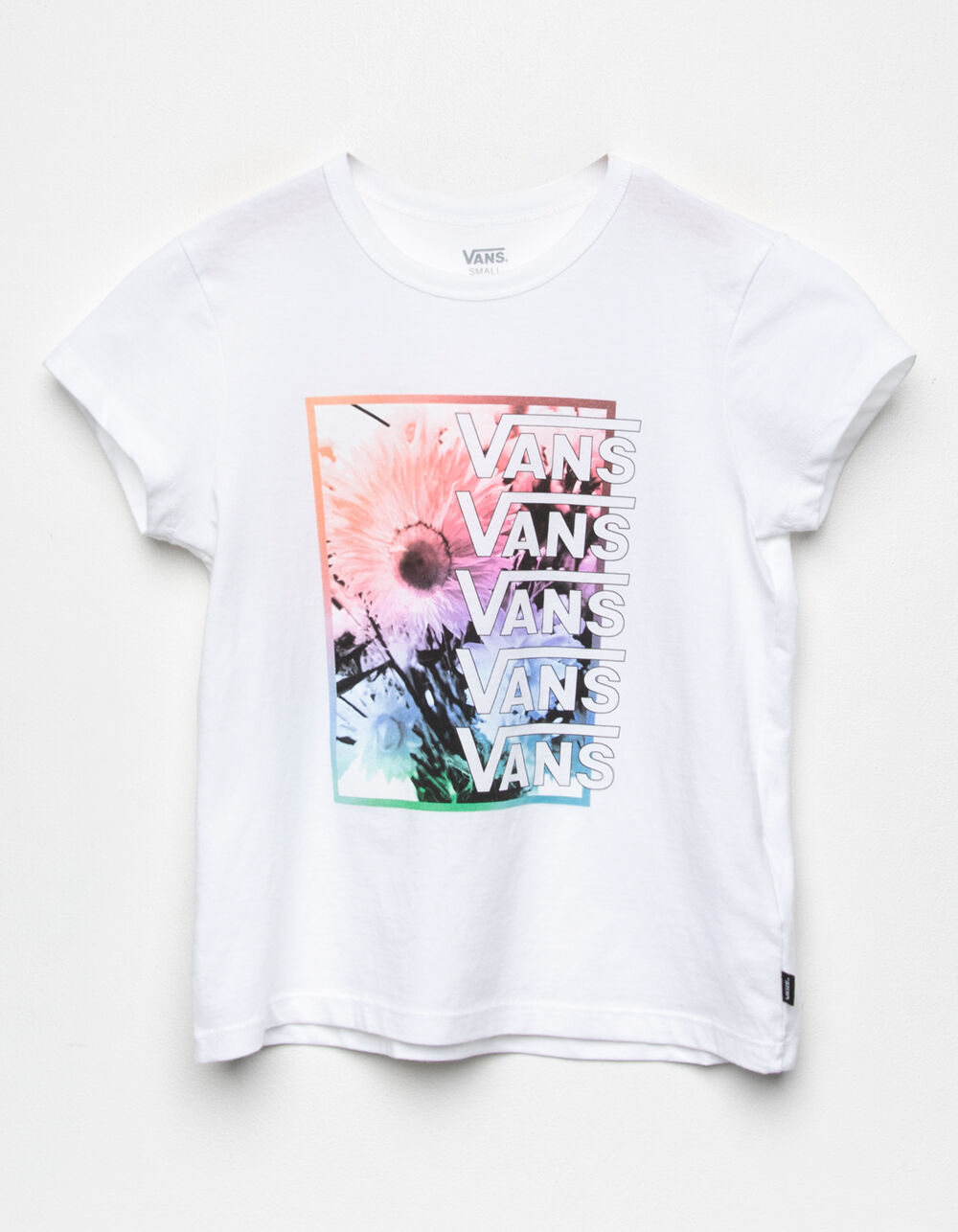 VANS Flow Role Girls Tee - WHITE | Tillys