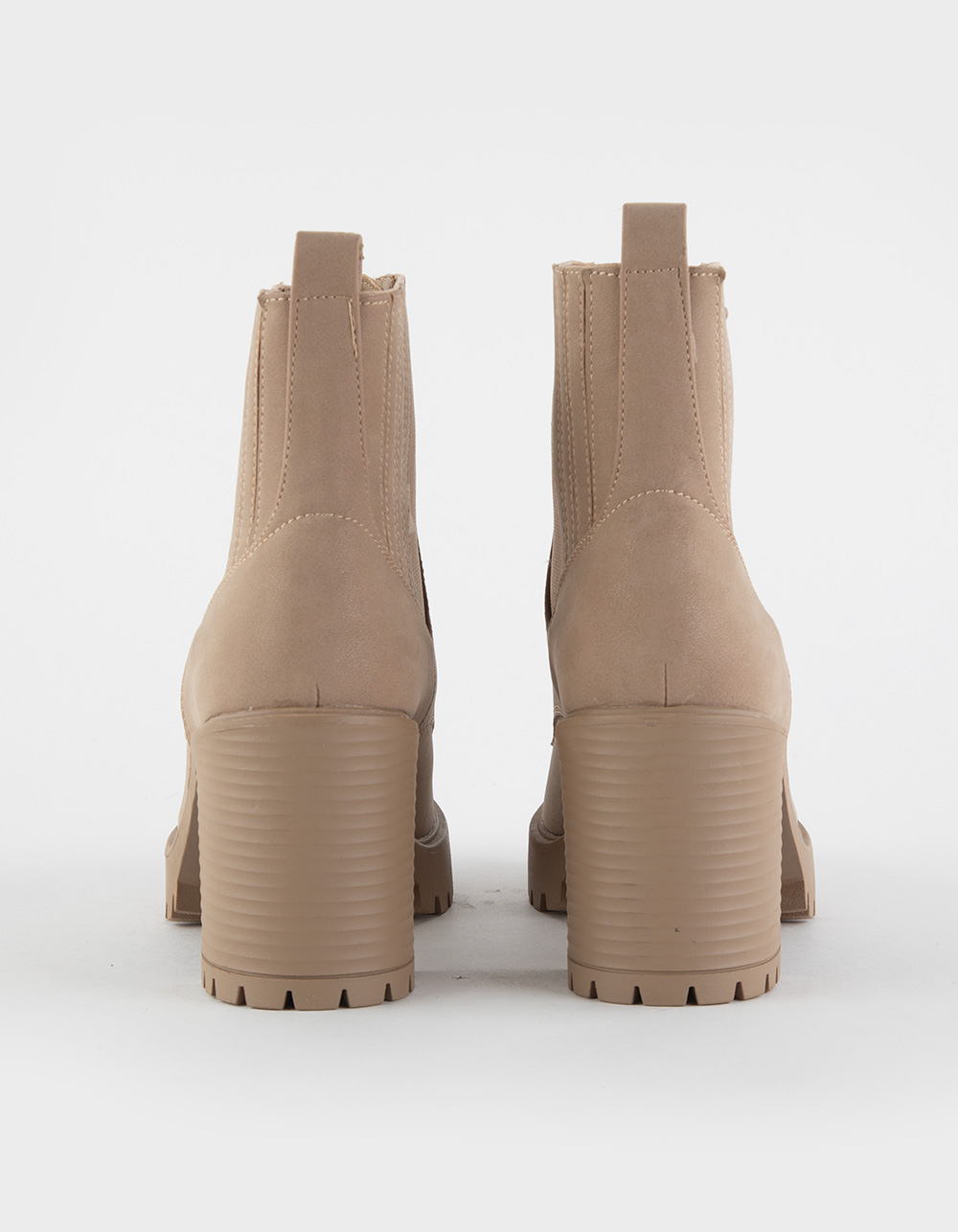 MIA Daryl Lace Up Heel Womens Boots - STONE | Tillys