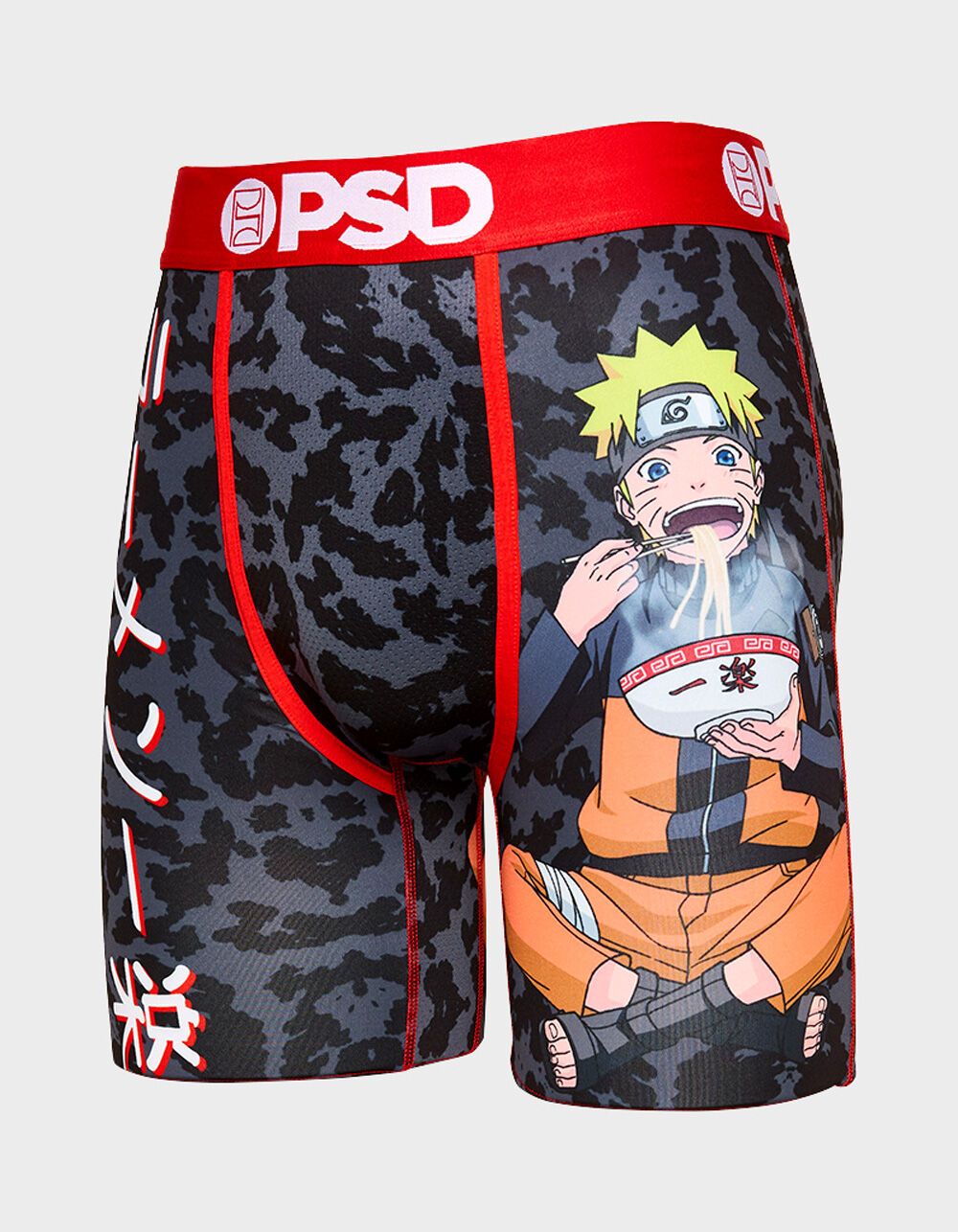 PSD Naruto Usu Air Time Mens Boxer Briefs - BLACK COMBO | Tillys