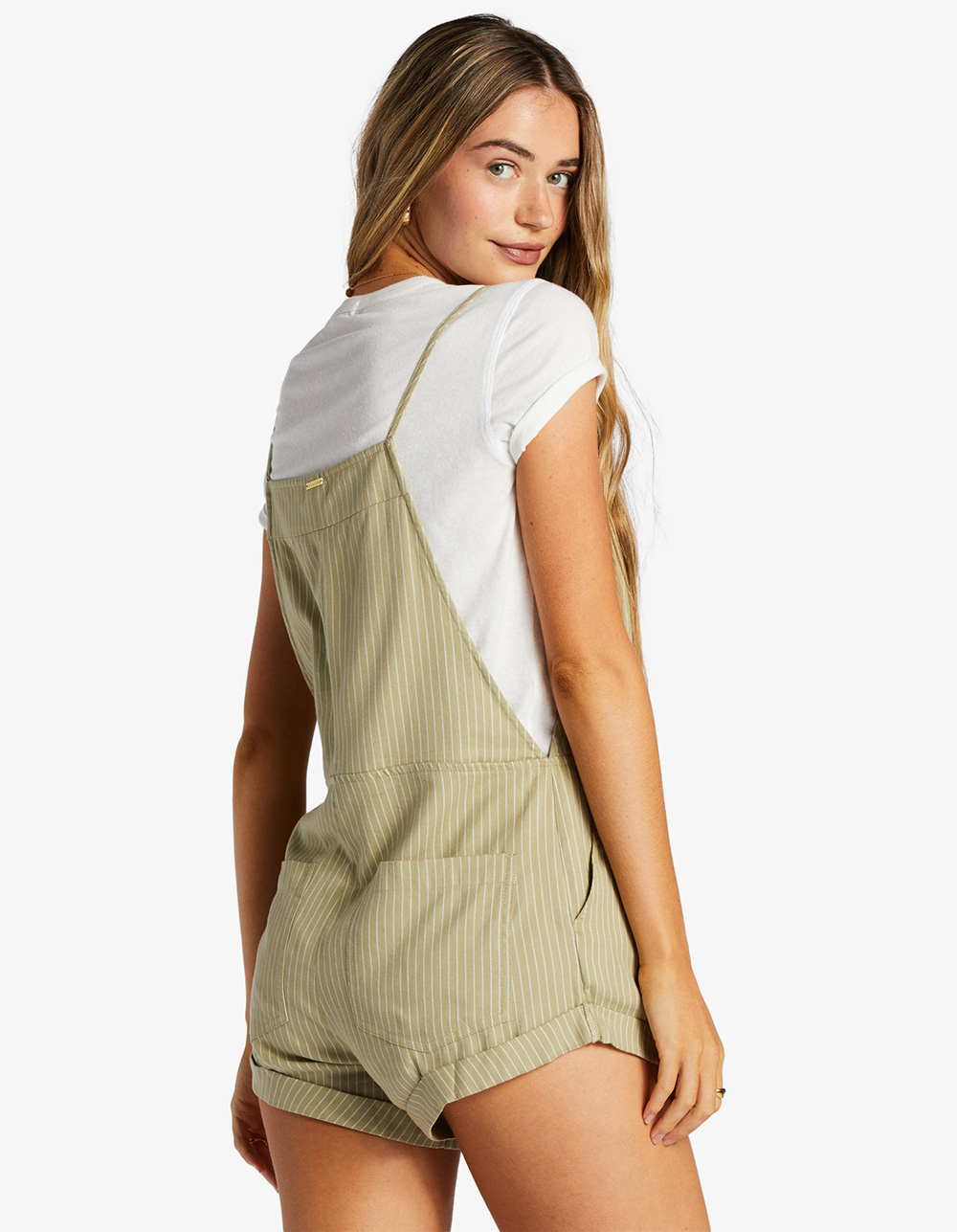 BILLABONG Wild Pursuit Womens Romper - OLIVE COMBO | Tillys