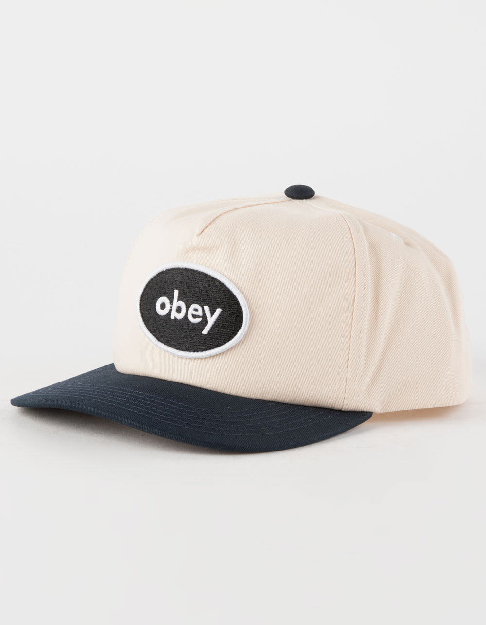 OBEY Dom Mens Snapback Hat - CREAM | Tillys