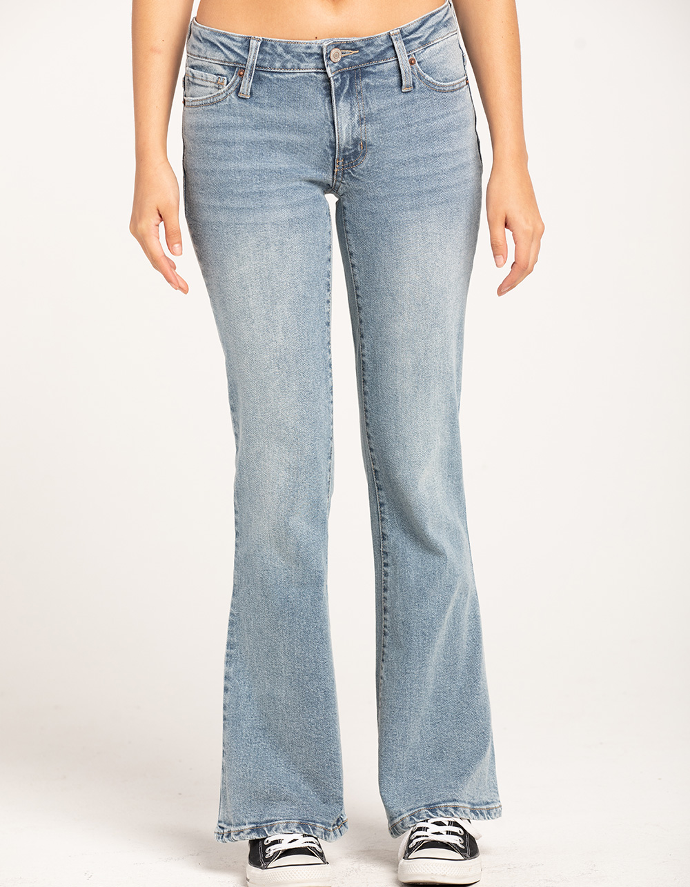 RSQ Womens Low Rise Flare Jeans - LIGHT WASH | Tillys