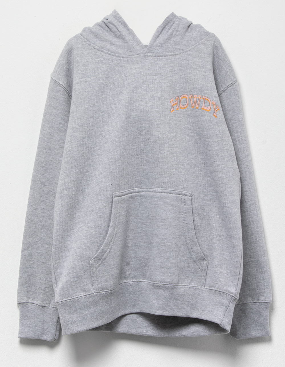 FULL TILT Howdy Girls Hoodie - HEATHER GRAY | Tillys