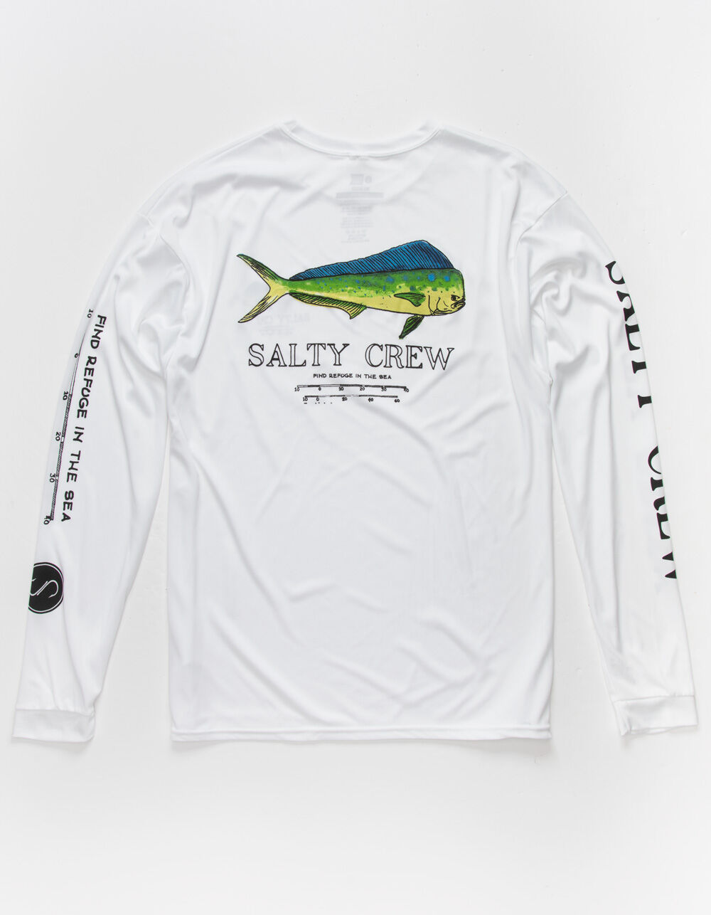 SALTY CREW Angry Bull Mens Rash Guard - WHITE | Tillys