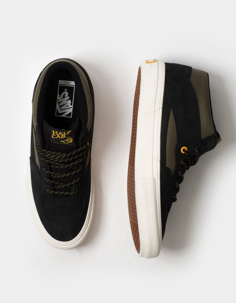 VANS Surplus Half Cab Mens Pro Shoes - BLACK COMBO | Tillys