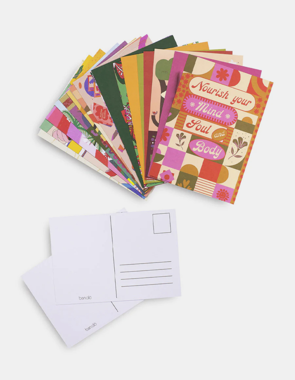 BAN.DO Postcard Set - Assorted - ASST | Tillys