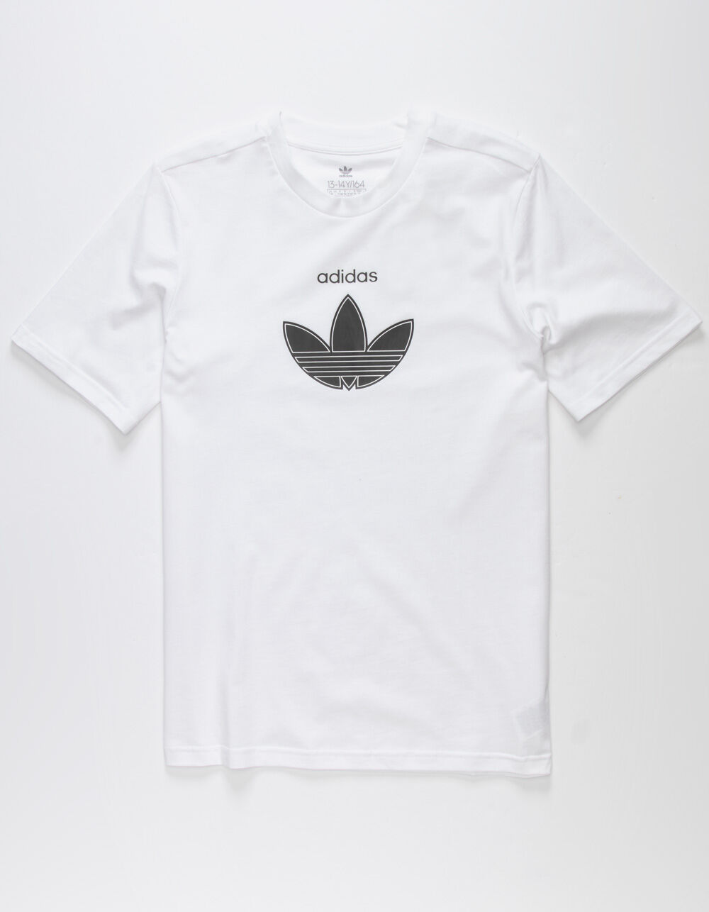 ADIDAS Basic Logo Boys Tee - WHITE | Tillys