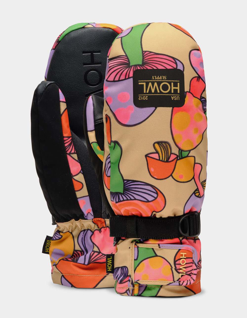 HOWL SUPPLY Fairbanks Snow Mitts - MUSHROOM | Tillys