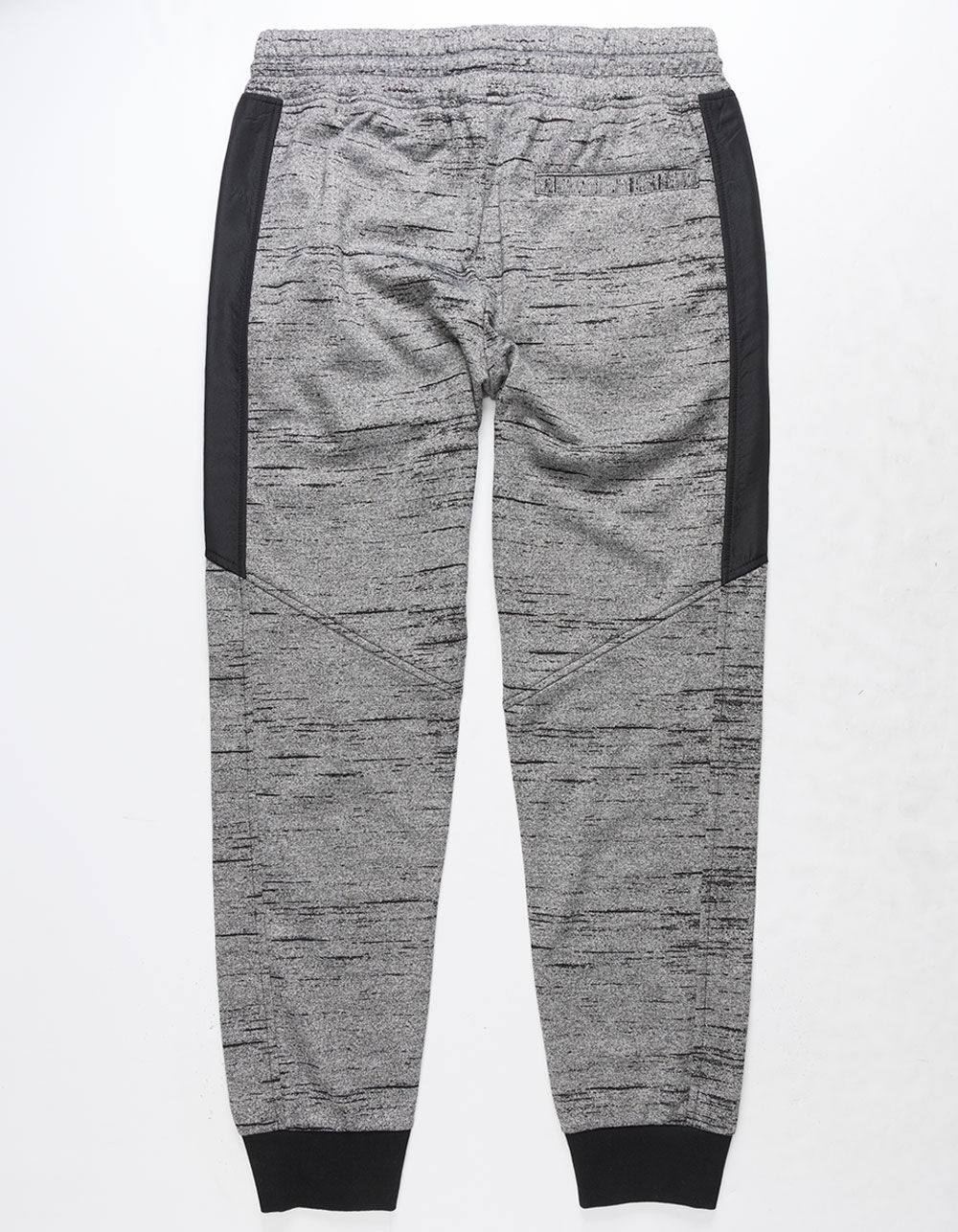 BROOKLYN CLOTH Nylon Black Streak Black & Gray Mens Jogger Pants - BLK ...