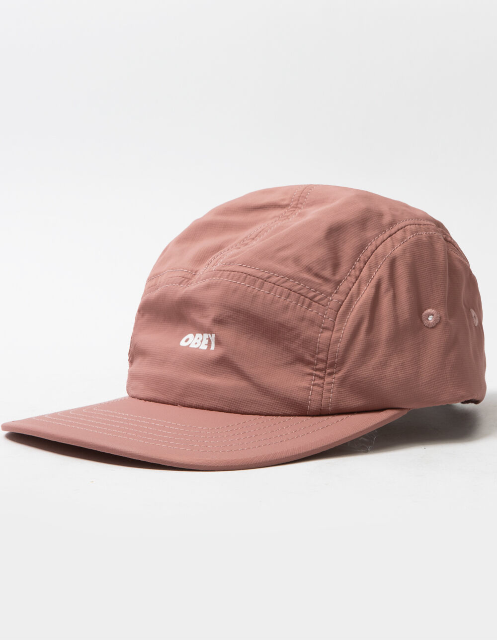 OBEY Bold Fazer Camp Mens Strapback Hat - PINK | Tillys