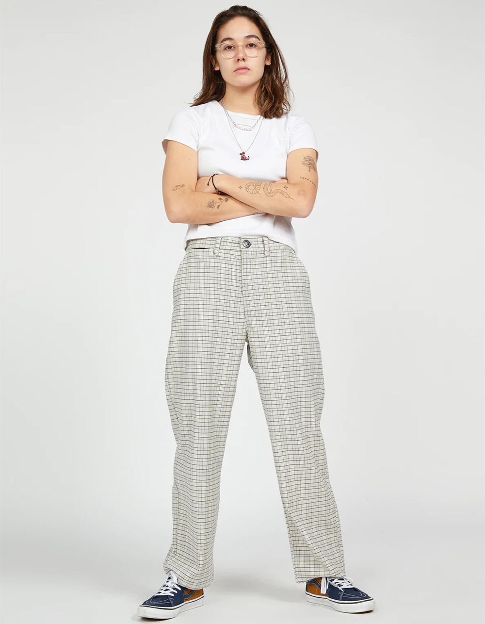 VOLCOM ThisThatThem Womens Skate Pants - Cream Combo | Tillys