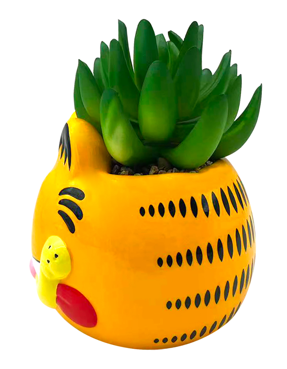 GARFIELD Head Mini Ceramic Planter - ORANGE | Tillys