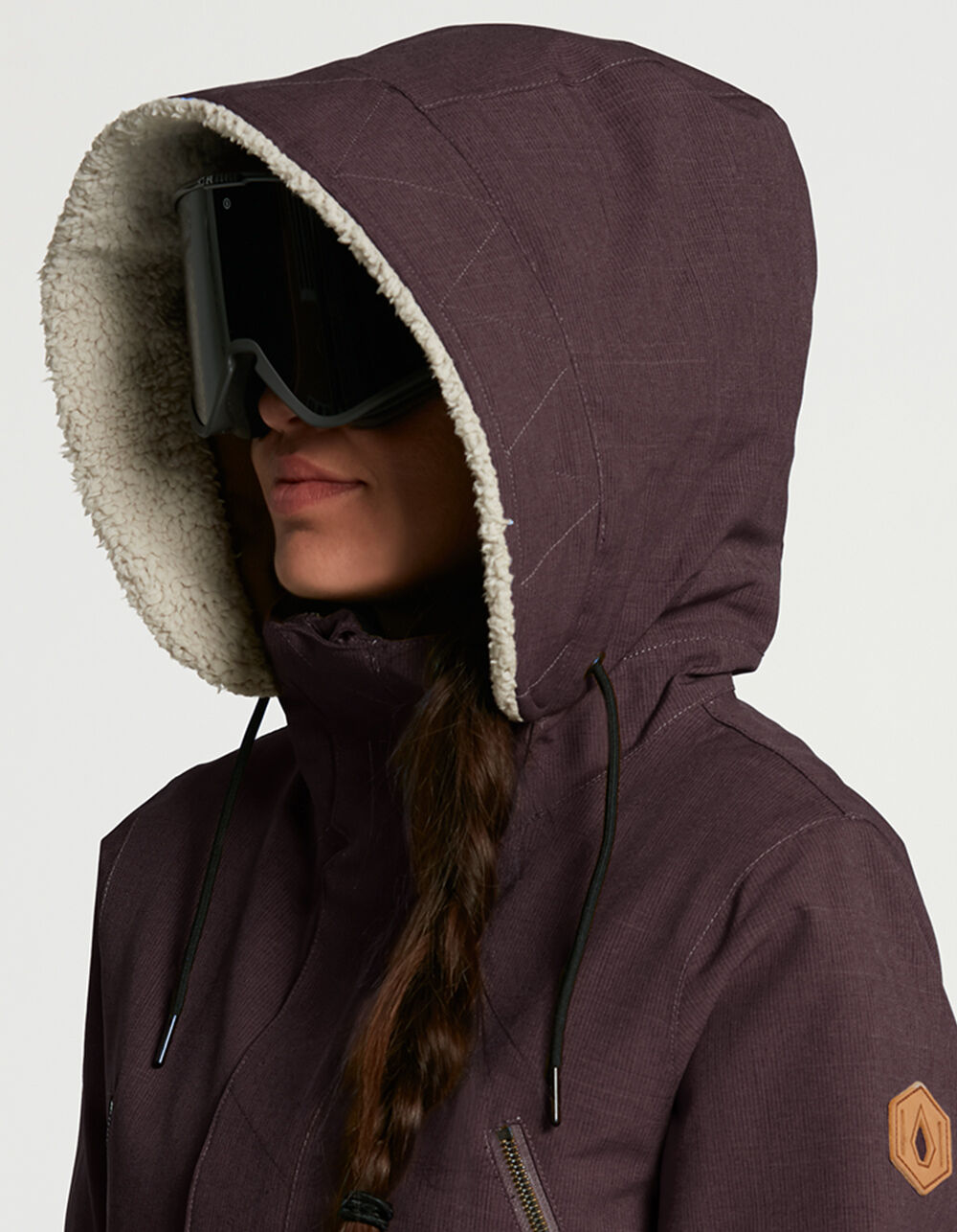 VOLCOM Shrine Insulated Womens Snow Jacket - BURGUNDY | Tillys