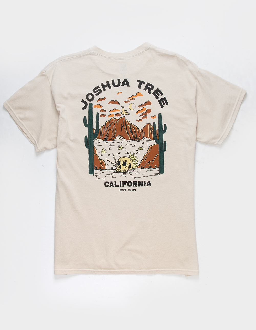 RSQ Mens Joshua Tree National Park Tee - TAUPE | Tillys