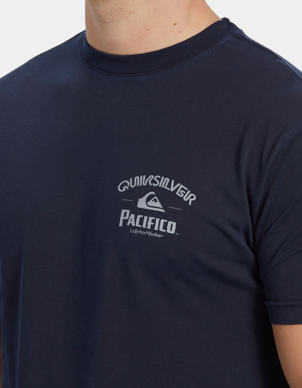 QUIKSILVER x Pacifico Lockup Mens Tee - NAVY | Tillys