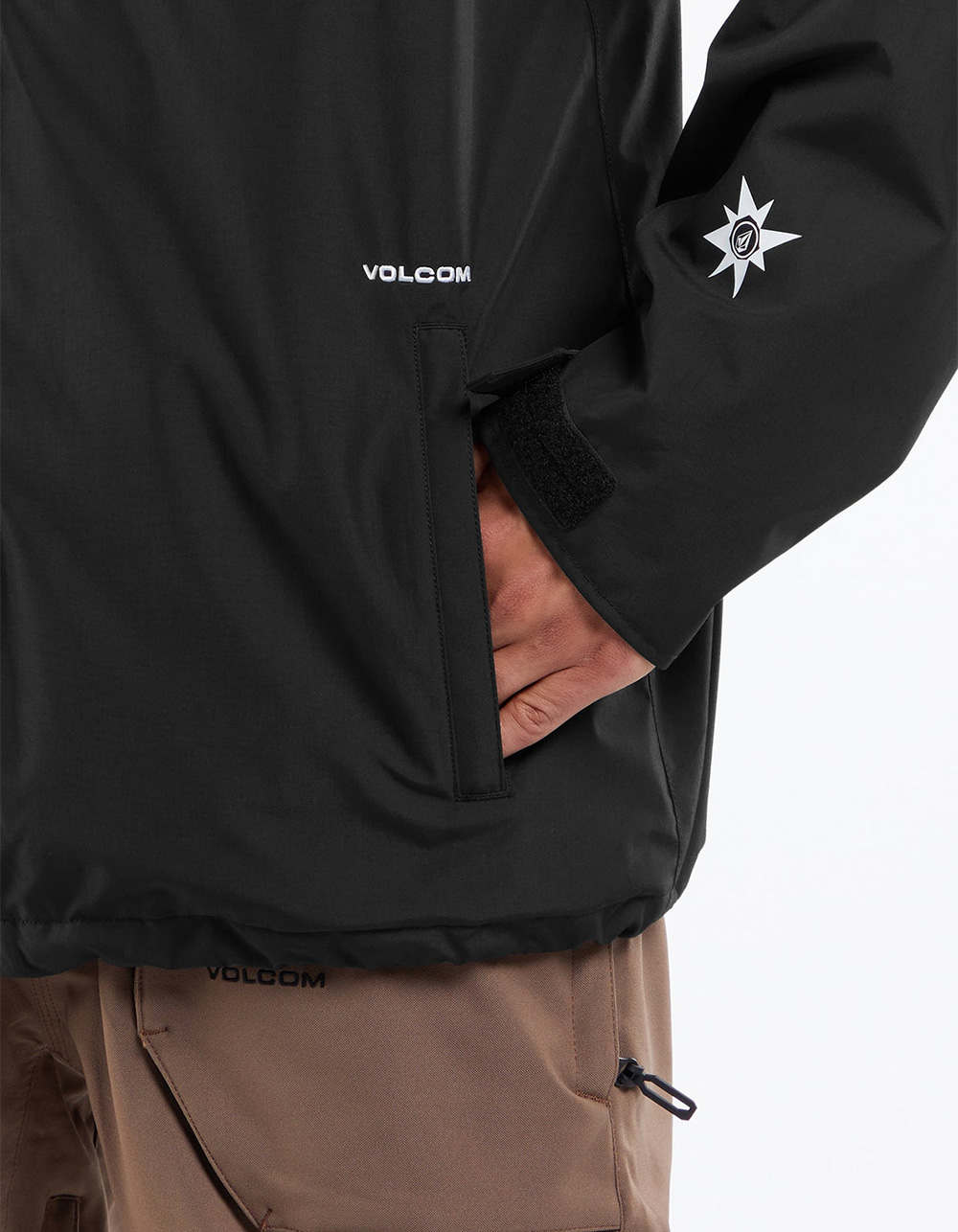 VOLCOM 2836 Mens Insulated Snow Jacket - BLACK | Tillys