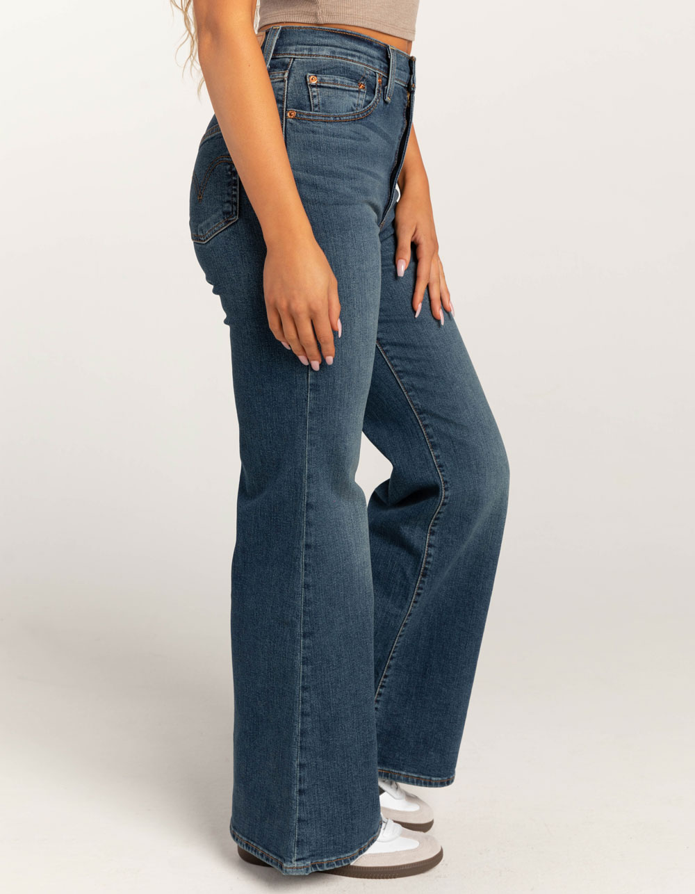 LEVI'S Ribcage Bell Womens Jeans - A New York Moment - VINTAGE MED | Tillys