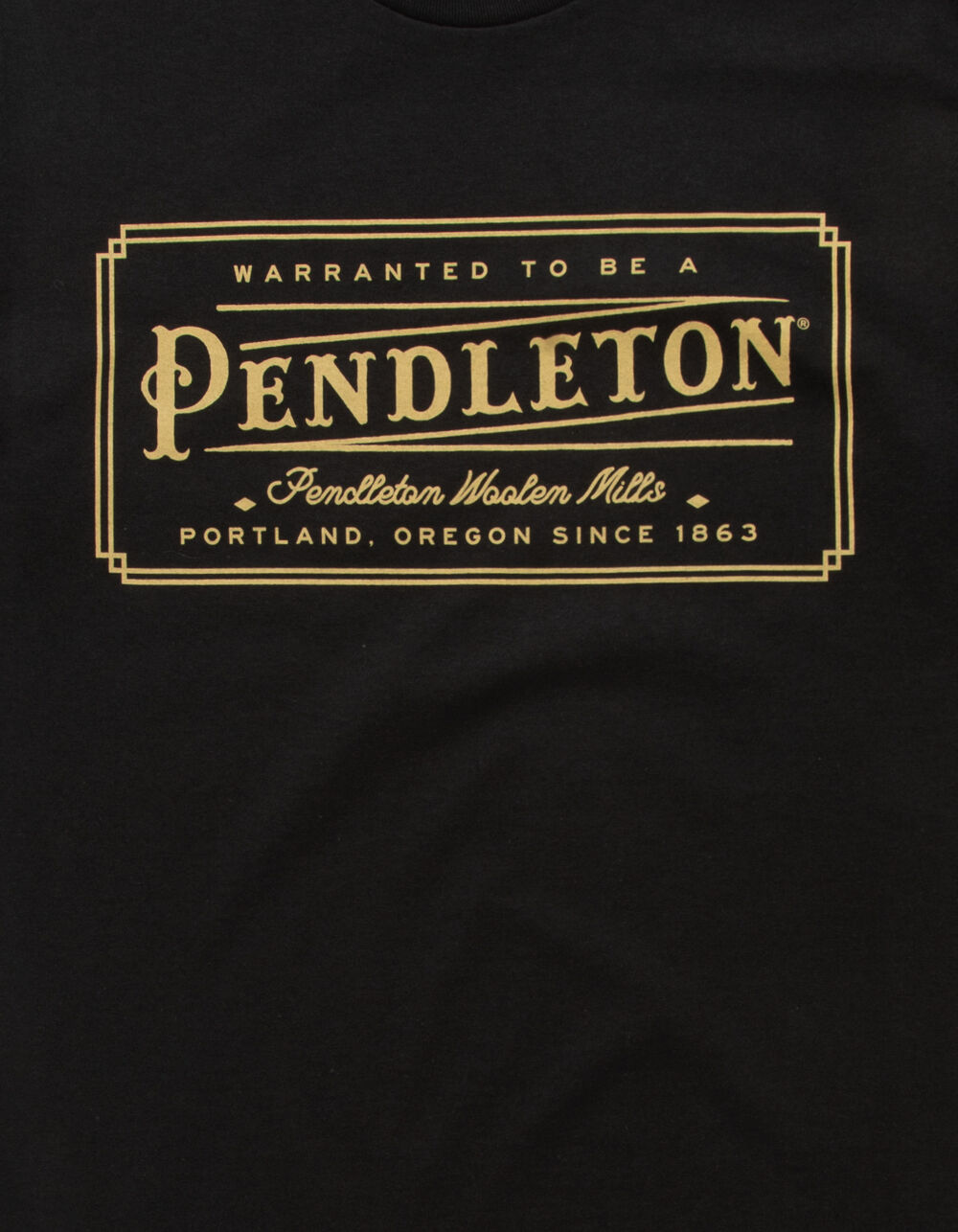 PENDLETON Vintage Logo Mens Tee - BLACK | Tillys