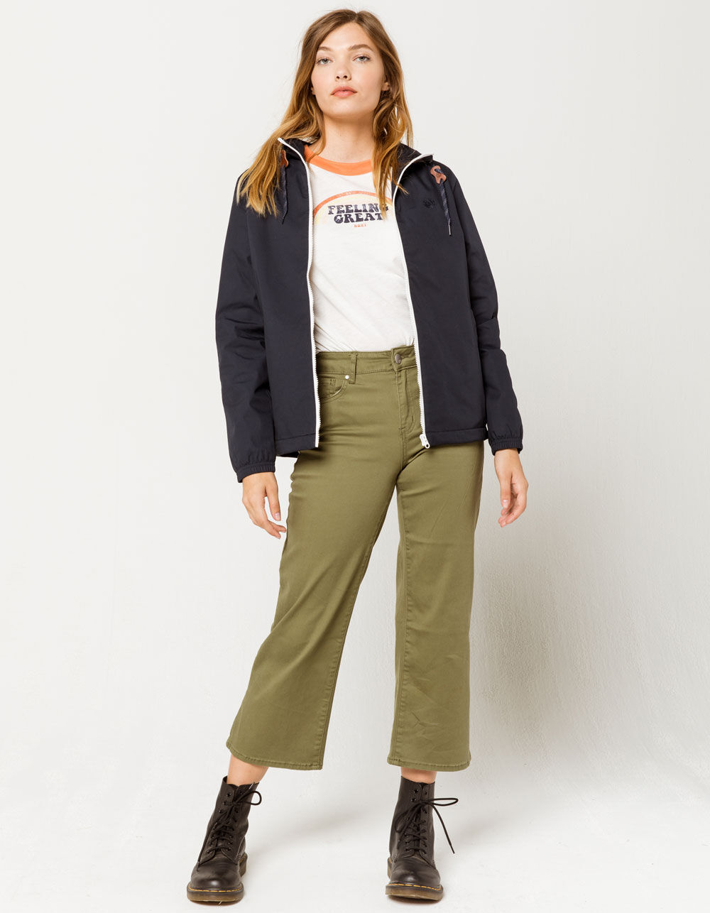 ELEMENT Home Free Womens Zip Jacket - NAVY | Tillys