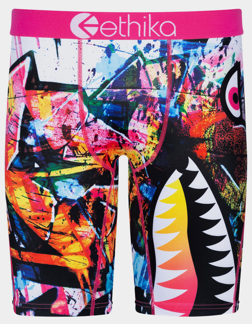 ETHIKA Bomber Pink Drip Staple Mens Boxer Briefs - MULTI | Tillys