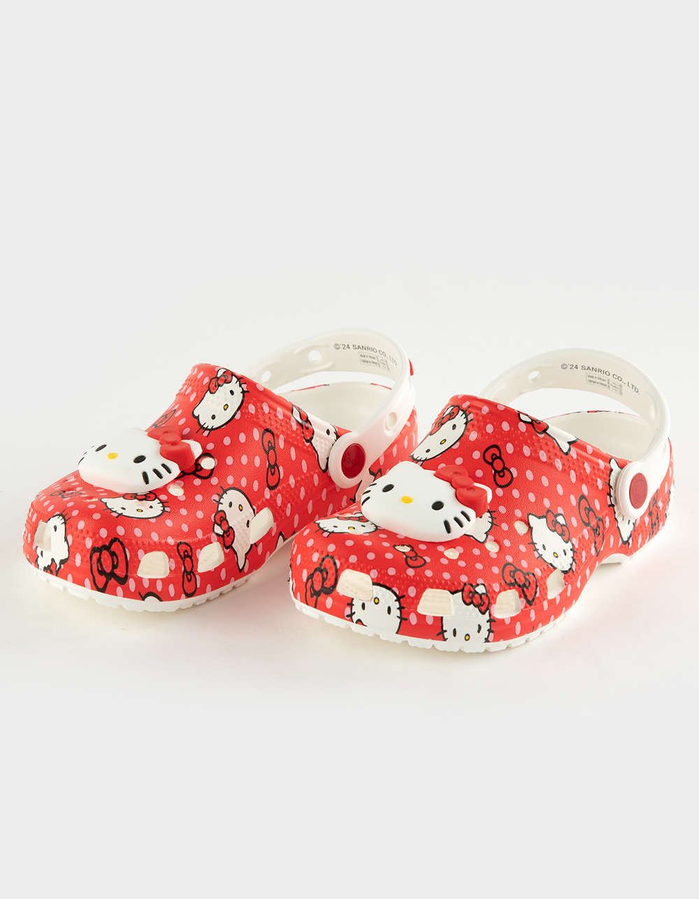 CROCS x Hello Kitty Girls Classic Clogs - RED | Tillys