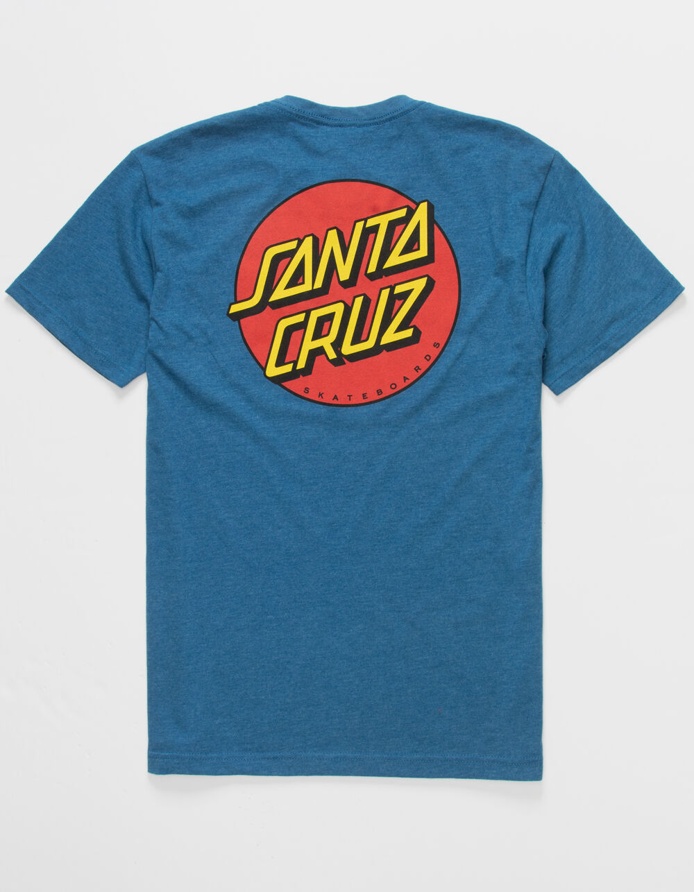 SANTA CRUZ Classic Dot Mens Tee - HTHR BLUE | Tillys